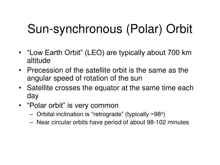PPT - Orbits and Sensors Multispectral Sensors PowerPoint Presentation ...