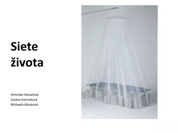 PPT - Siete života PowerPoint Presentation, free download - ID:7093348