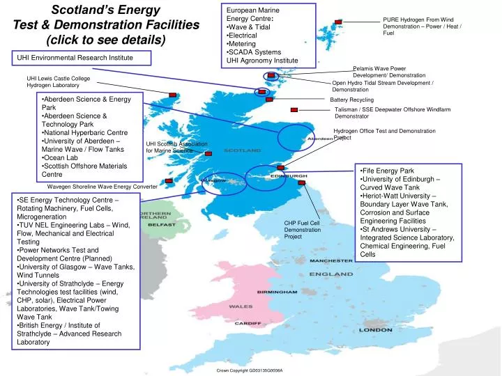 PPT - Scotland’s Energy Test & Demonstration Facilities (click to see ...