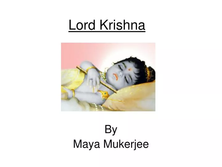 PPT - Lord Krishna PowerPoint Presentation, free download - ID:7094101
