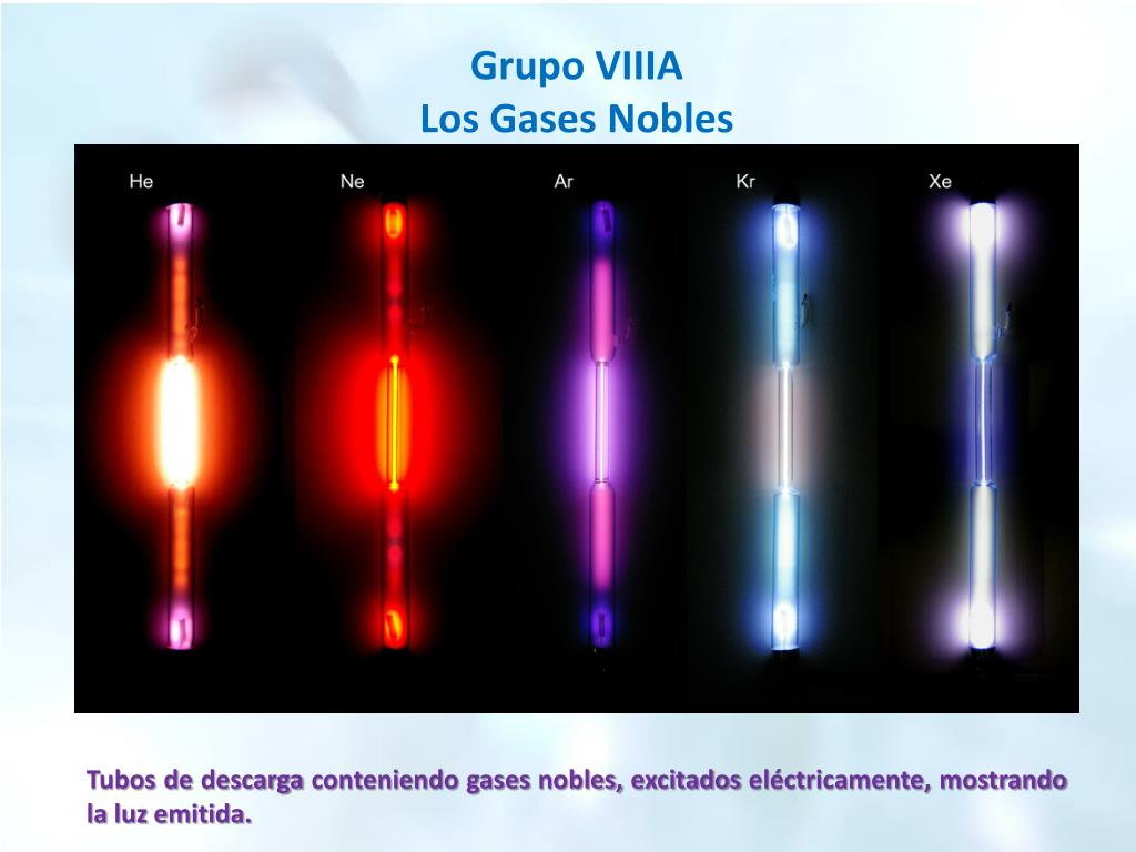 PPT - Grupo VIIIA Los Gases Nobles PowerPoint Presentation, free ...