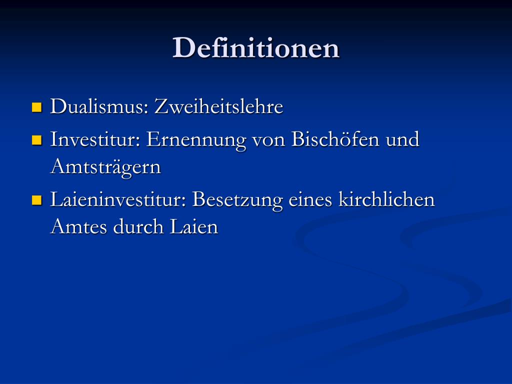 PPT - Dualismus zwischen Papsttum und Kaisertum PowerPoint Presentation ...