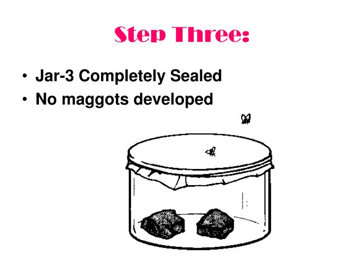 PPT - Francesco Redi’s Experiment Attempting to Disprove Spontaneous ...