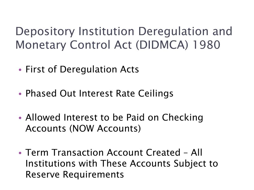 PPT - The Impact of Government Policy and Regulation on the Financial ...