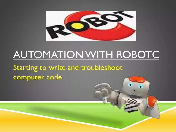 PPT - Automation with RobotC PowerPoint Presentation, free download ...