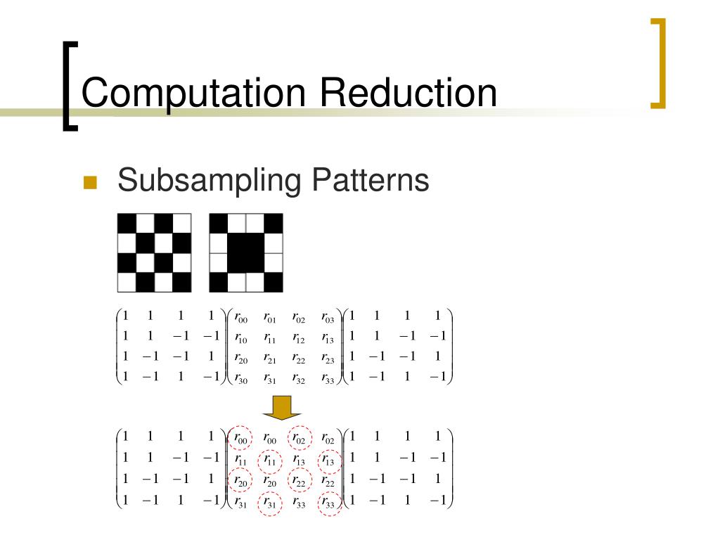 Ppt Analysis Fast Algorithm And Vlsi Architecture Design For H264avc Intra Frame Coder