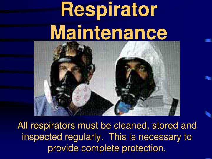 PPT - Respiratory Protection Program PowerPoint Presentation - ID:7101481