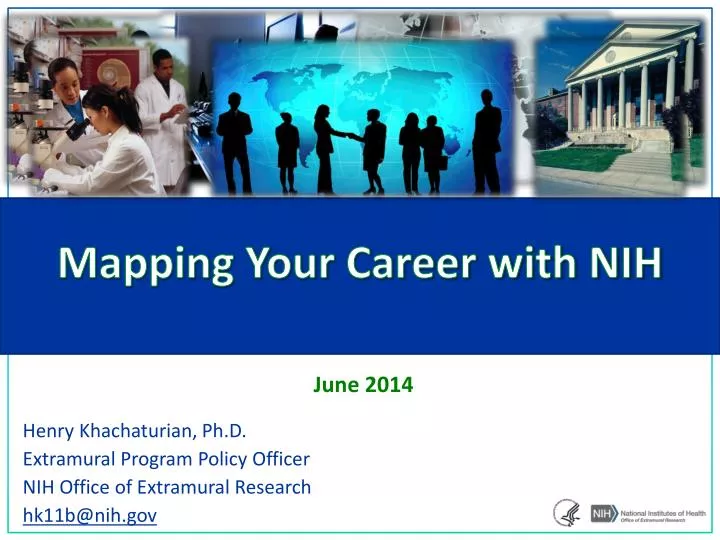 PPT - Mapping Your Career with NIH PowerPoint Presentation, free ...
