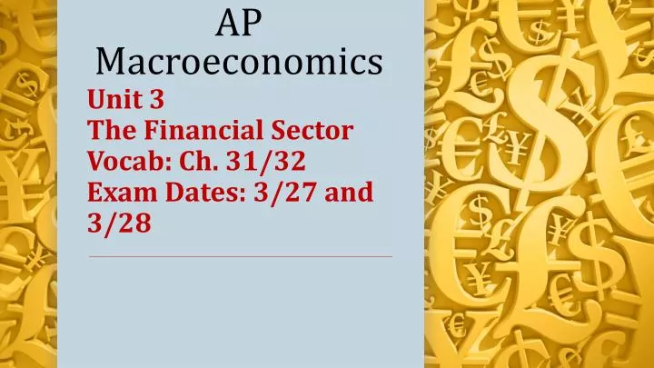 PPT - AP Macroeconomics PowerPoint Presentation, free download - ID:7105549
