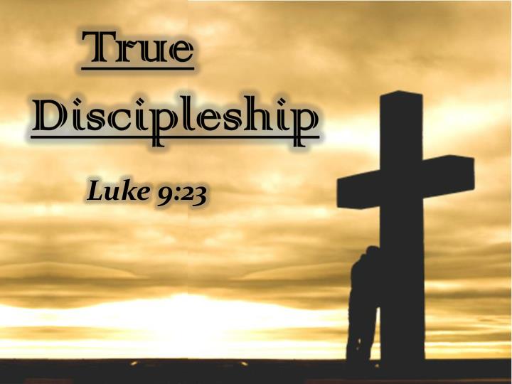 PPT - True Discipleship PowerPoint Presentation - ID:7106183