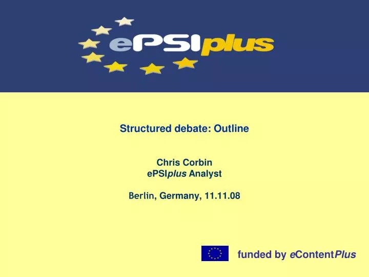 PPT - Structured debate: Outline PowerPoint Presentation, free download ...