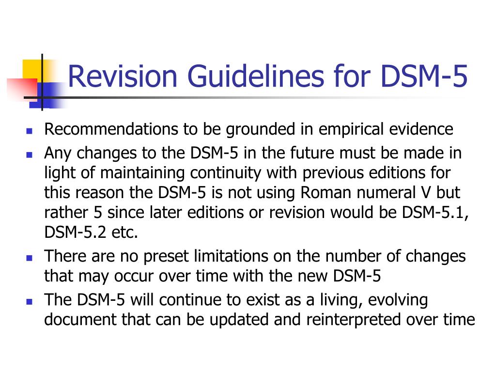Ppt Dsm 5 Powerpoint Presentation Free Download Id 7106632