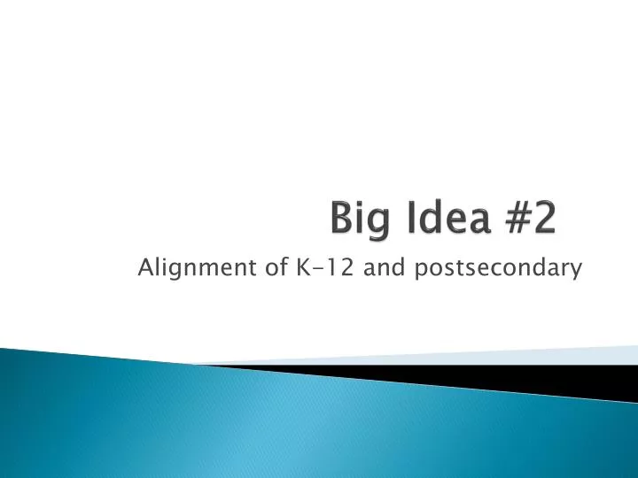 PPT - Big Idea #2 PowerPoint Presentation, free download - ID:7106679