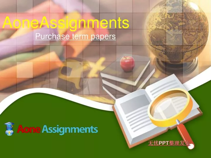 PPT - Aone Assignment- purchase term papers PowerPoint Presentation, free download - ID:7108679