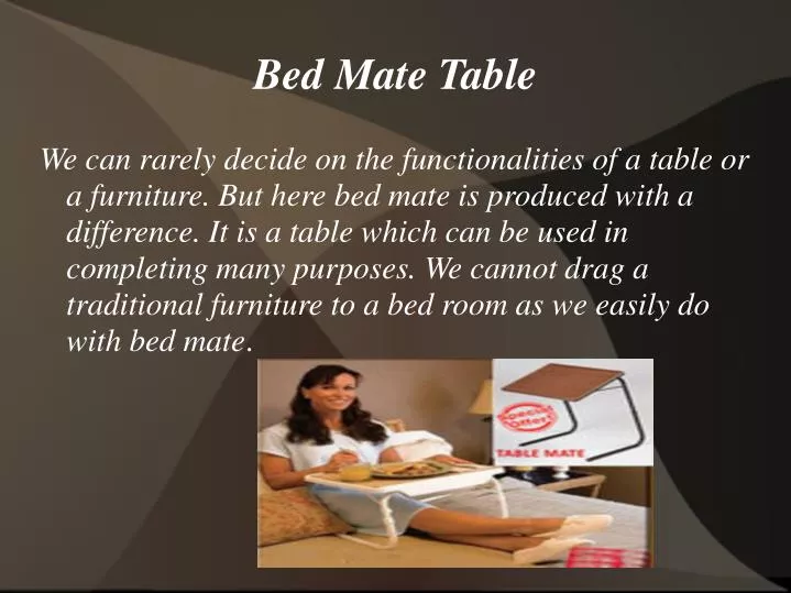 PPT - Buy Bed Mate 2 PowerPoint Presentation, free download - ID:7109999