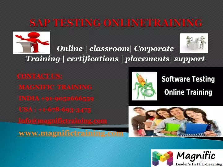 PPT - SAP TESTING ONLINE TRAINING IN USA PowerPoint Presentation, free ...