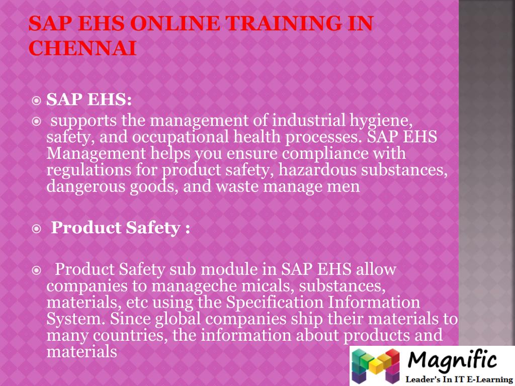 PPT - SAP EHS ONLINE TRAINING IN SOUTH AFRICA PowerPoint Presentation ...
