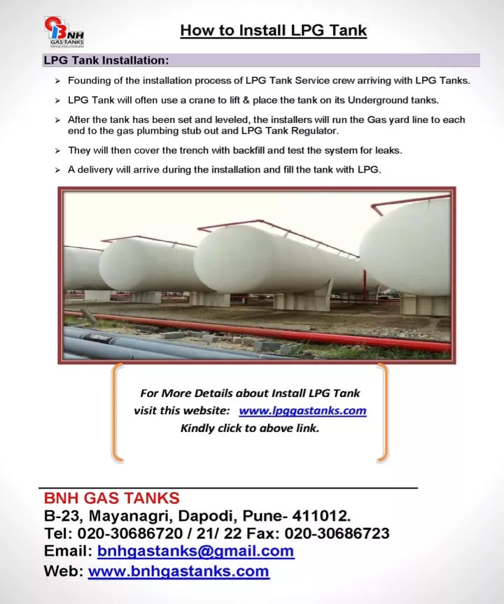 PPT - How to Install LPG Tank PowerPoint Presentation, free download ...