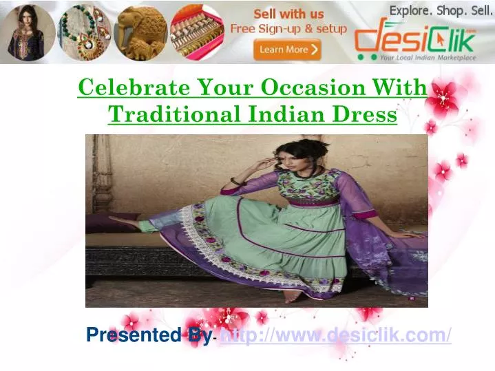 PPT - Show Your Style in Traditional Indian Dress PowerPoint ...