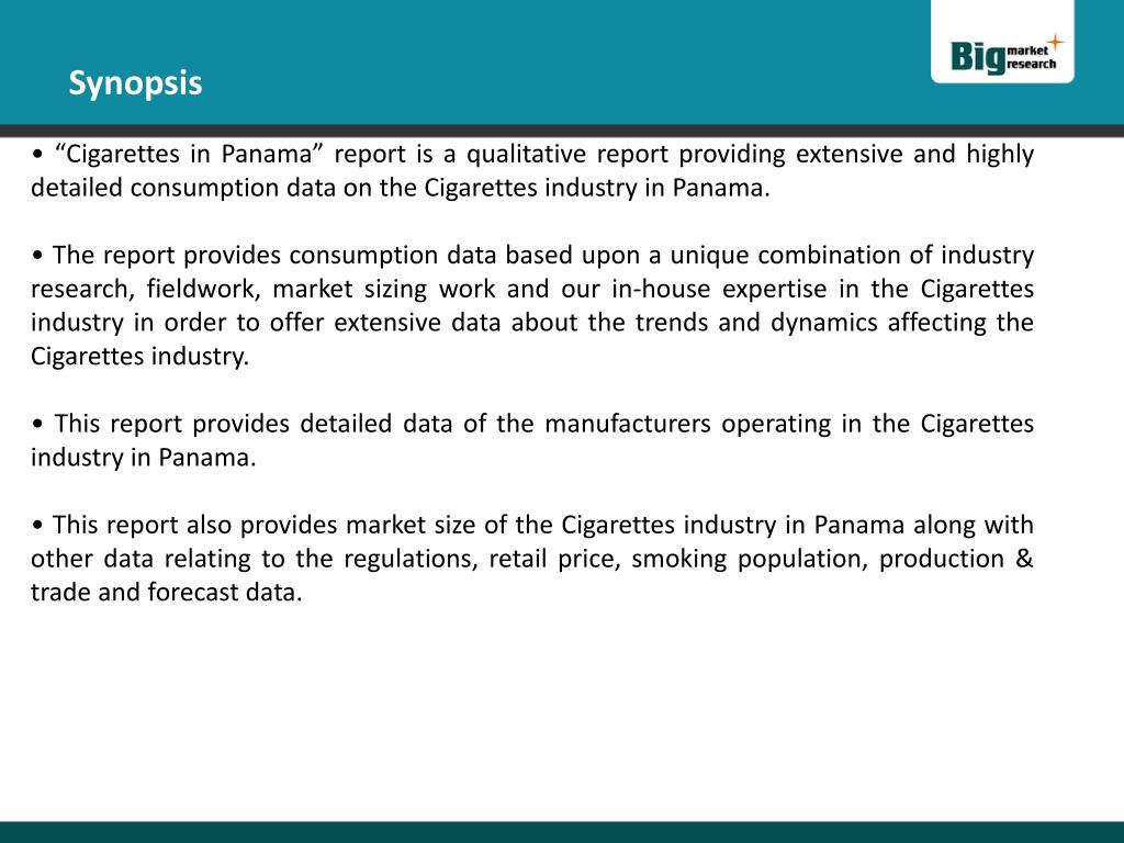 PPT - Panama Cigarette Market Trends 2014 PowerPoint Presentation, free ...