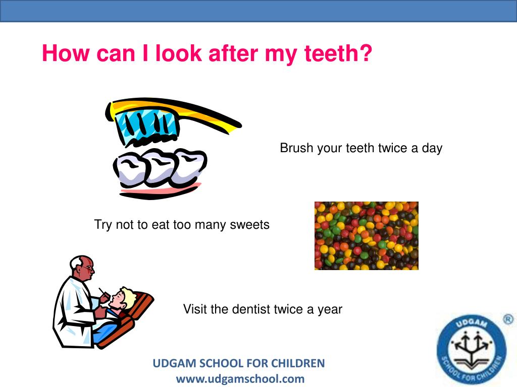 PPT - A presentation for young kids about teeth care PowerPoint ...